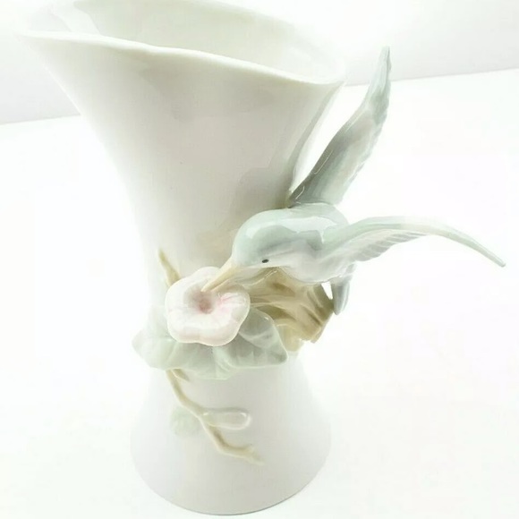 Accents | Vintage Royal Porcelain Hummingbird Vase | Poshmark